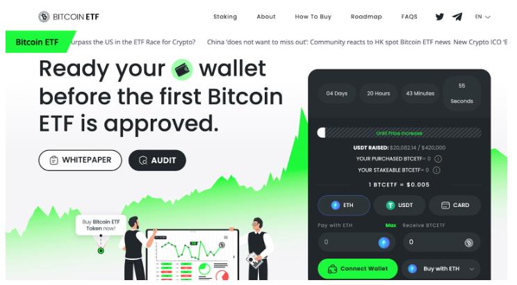 Bitcoin Preisvorhersage - $120,000 bis Ende 2024, aber Bitcoin ETF Token sammelt $500,000 ein ...