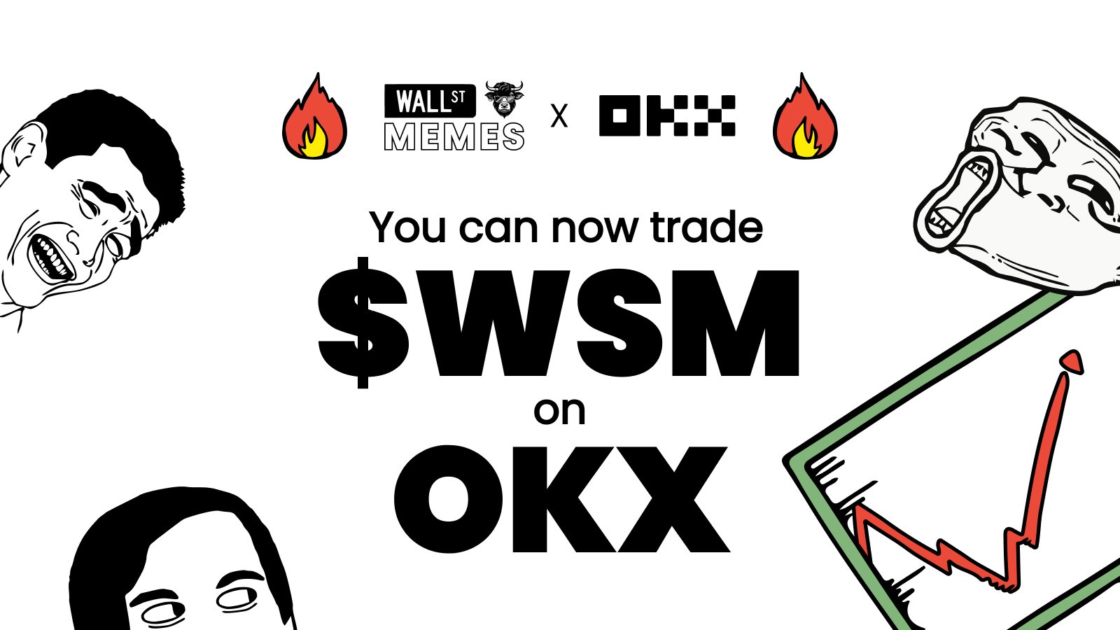 La alternativa a Dogecoin: Wall Street Memes es listado en OKX