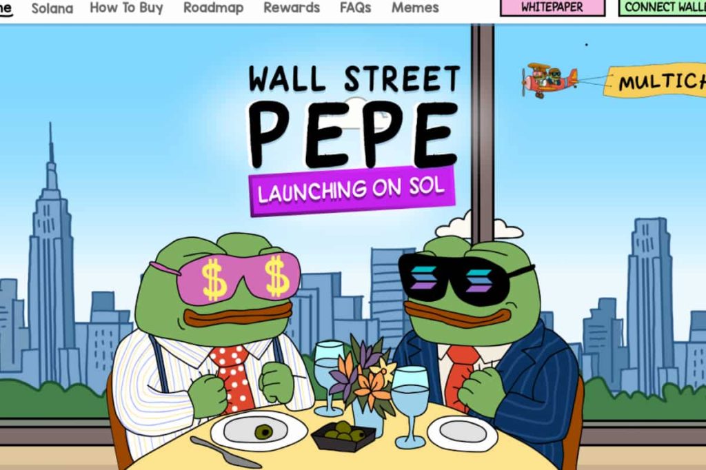 Wall Street Pepe Masuk Solana, WEPE Siap Dominasi Meme Coin
