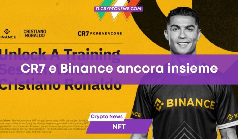 CR7 ForeverZone è la nuova collezione NFT di Ronaldo e Binance
