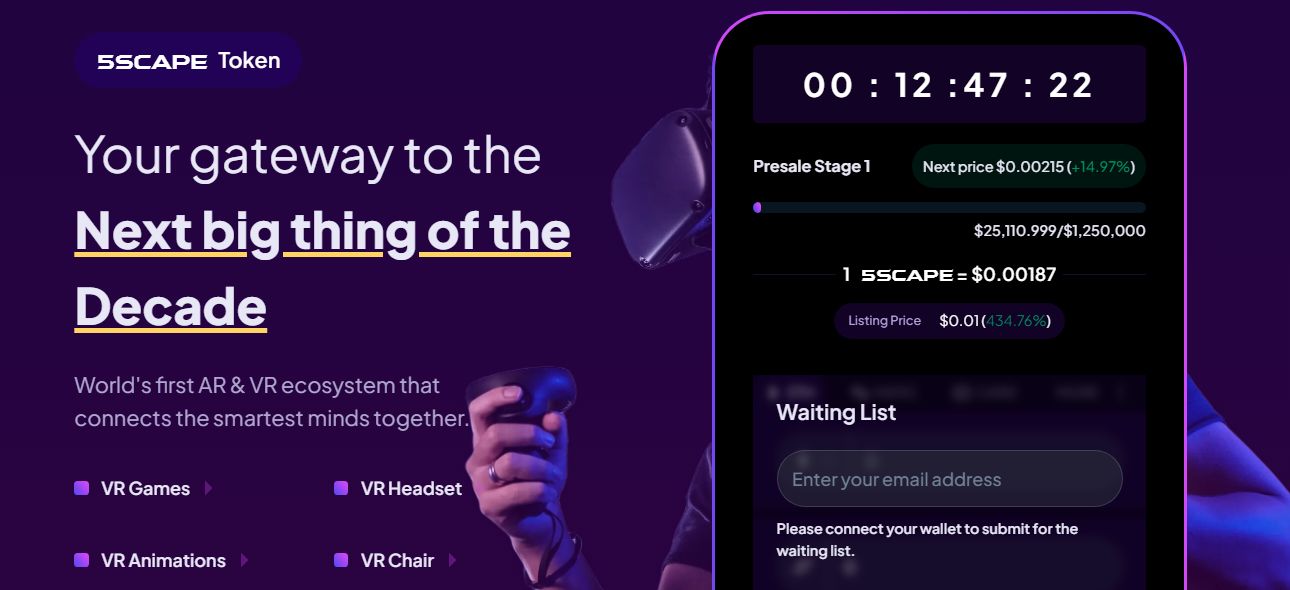 Nuevo token conecta a mentes inteligentes con la realidad virtual