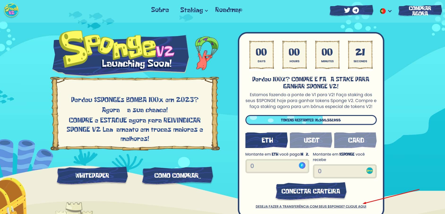 Como comprar Sponge V2 em 2026 - CryptoNews Brasil