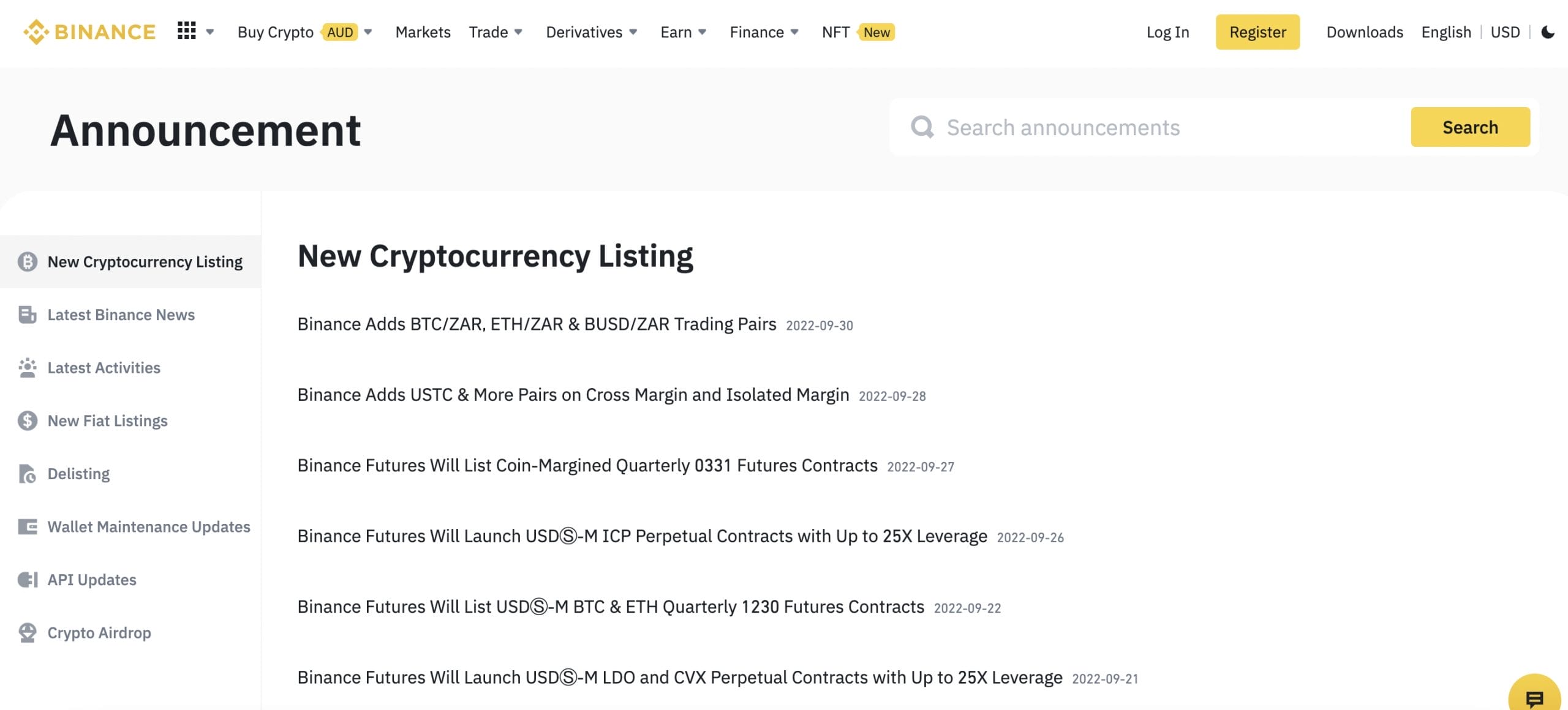 Inilah Daftar Koin yang Akan Listing di Binance 2026