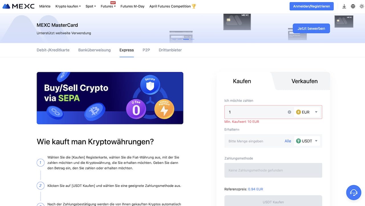 MEXC Erfahrungen 2025 - Ist MEXC seriös?
