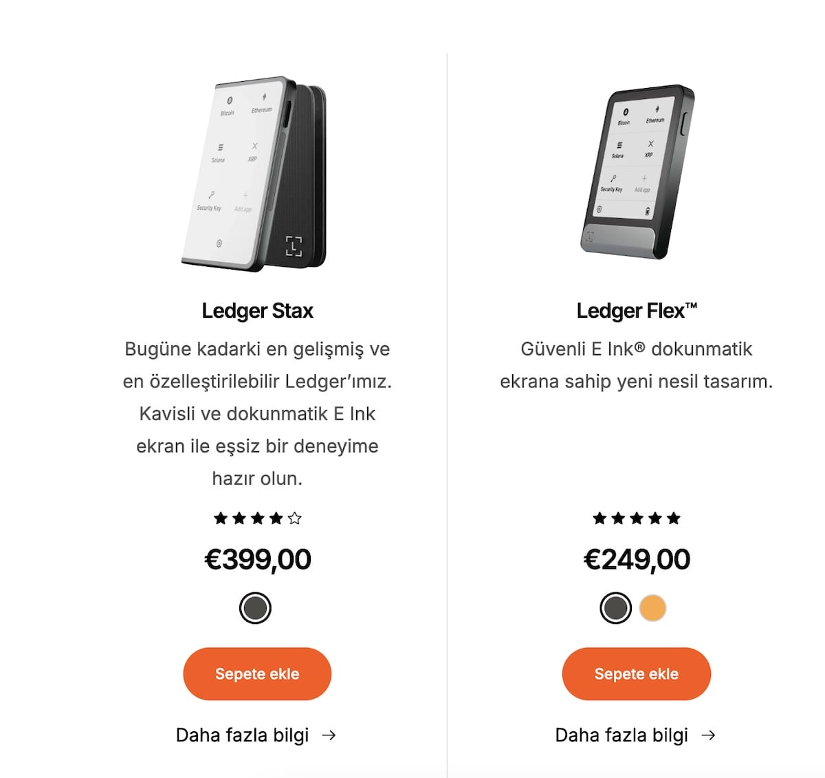 Ledger Stax ve Ledger Flex Farkları İncelemesi