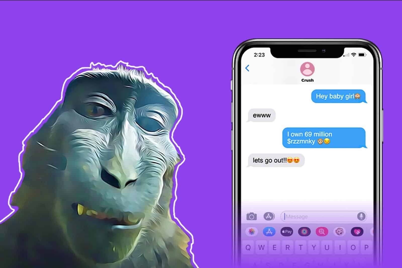 La meme coin Rizz Monkey è destinata a esplodere di 10 volte