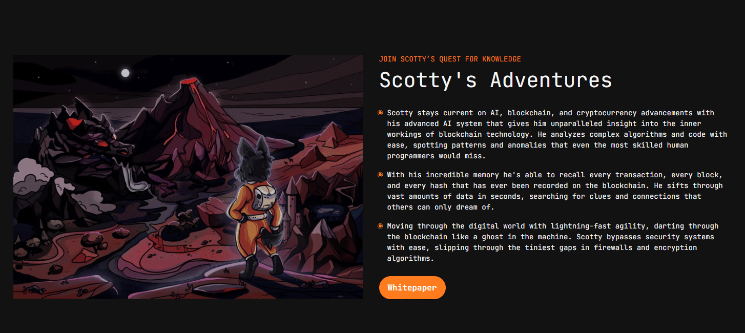 La mascotte crypto del 2024 è qui: Scopri Scotty The AI (SCOTTY)