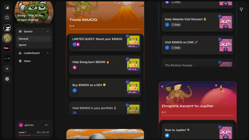 La meme coin Smog scatena l'interesse con l'airdrop in arrivo